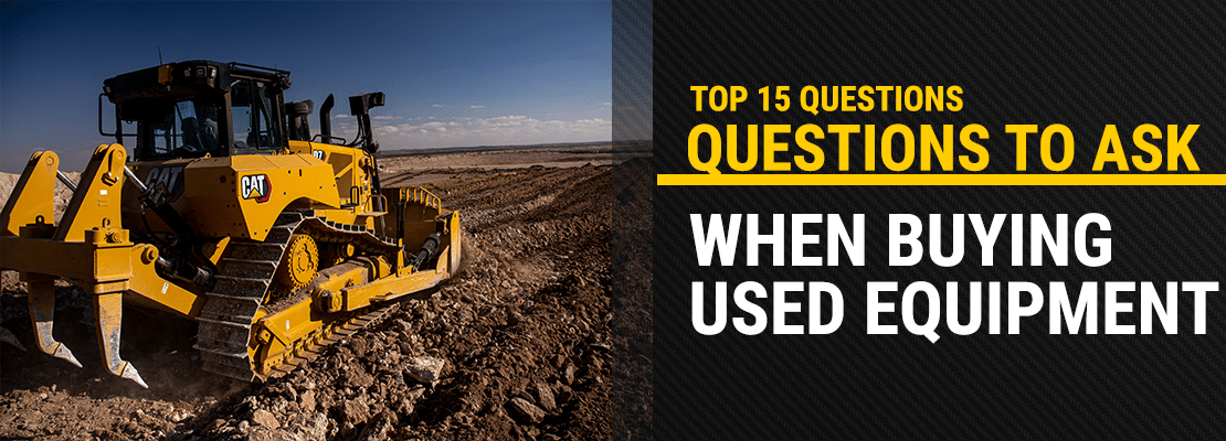 USED EQUIPMENT BUYING GUIDE - Yancey Bros. Co.