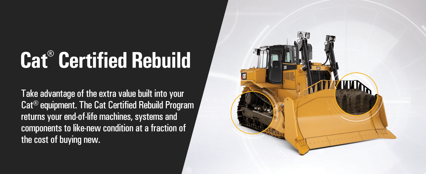 Certified Cat Machine Rebuilds in Georgia | Yancey